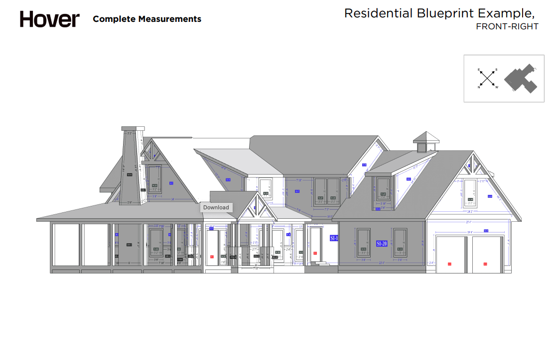 How To Create a Takeoff From a Blueprint - Hover Blog