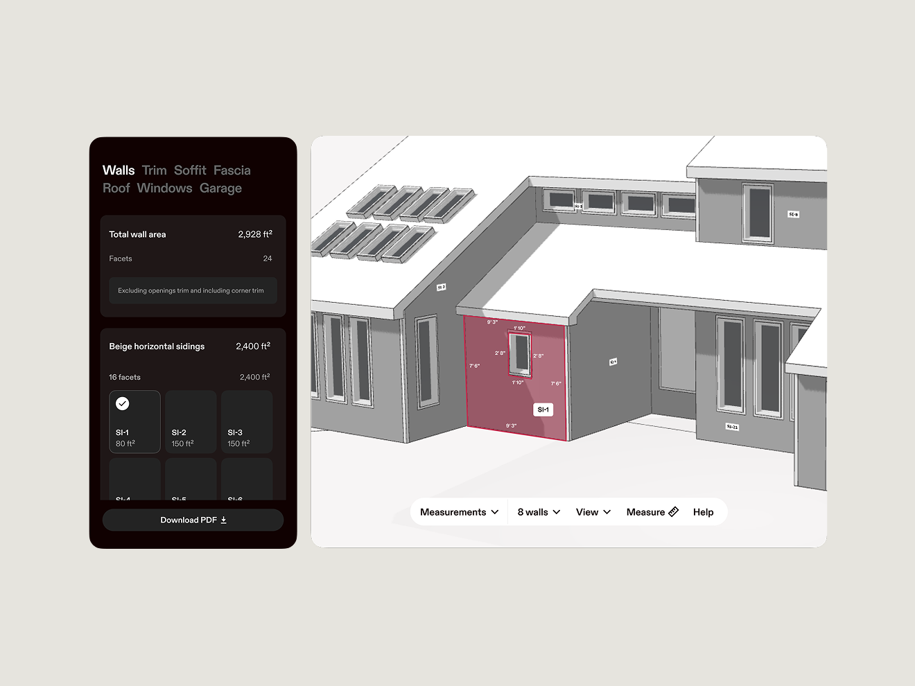 Siding Measurements | Fast, Accurate Home Siding Measurements - Hover
