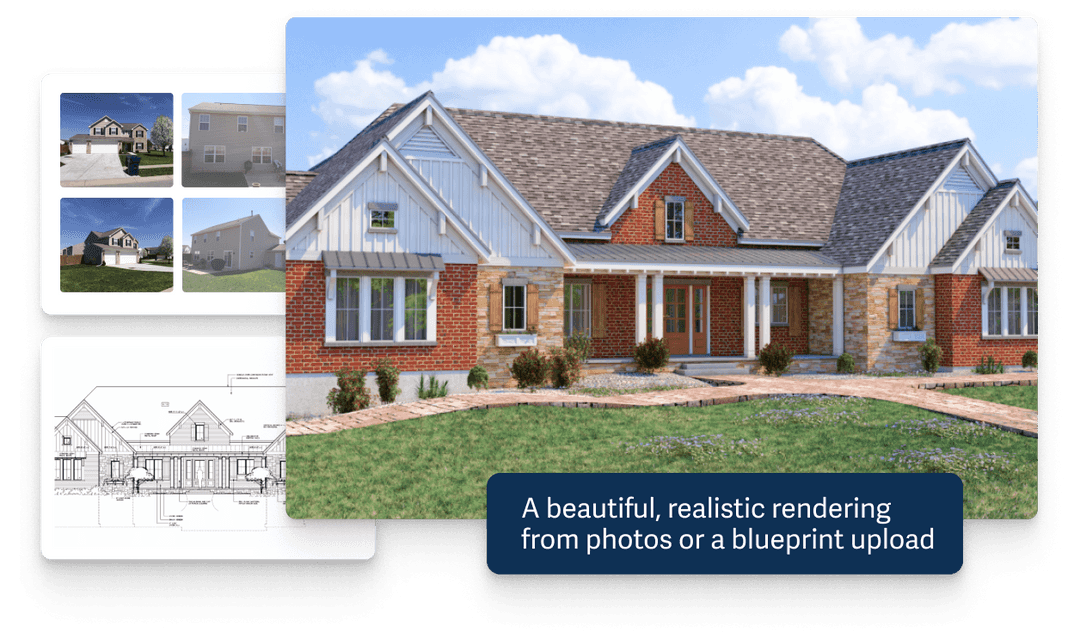 3D Home Design & Blueprint Renders | Hover
