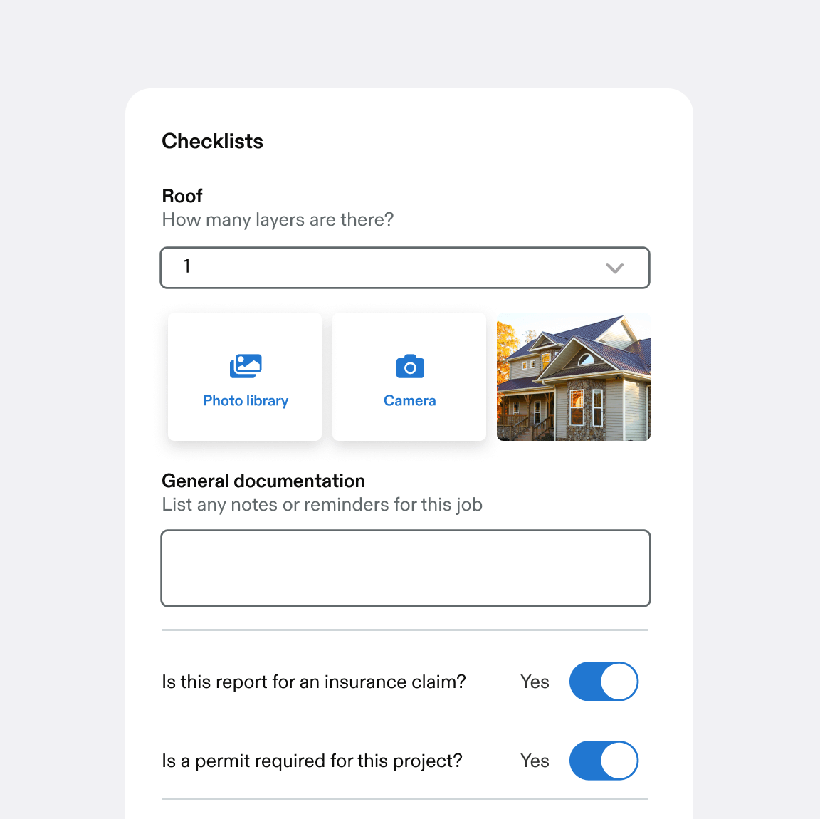 Construction Project & Home Inspection Checklists | Hover