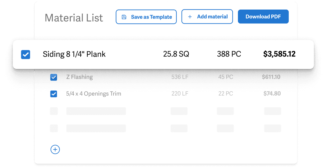 Siding & Roofing Material Ordering Software - HOVER Inc